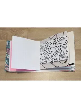 Handmade | Office | Junk Journal Handmade 2 Pages Pocket Size Colorful ...
